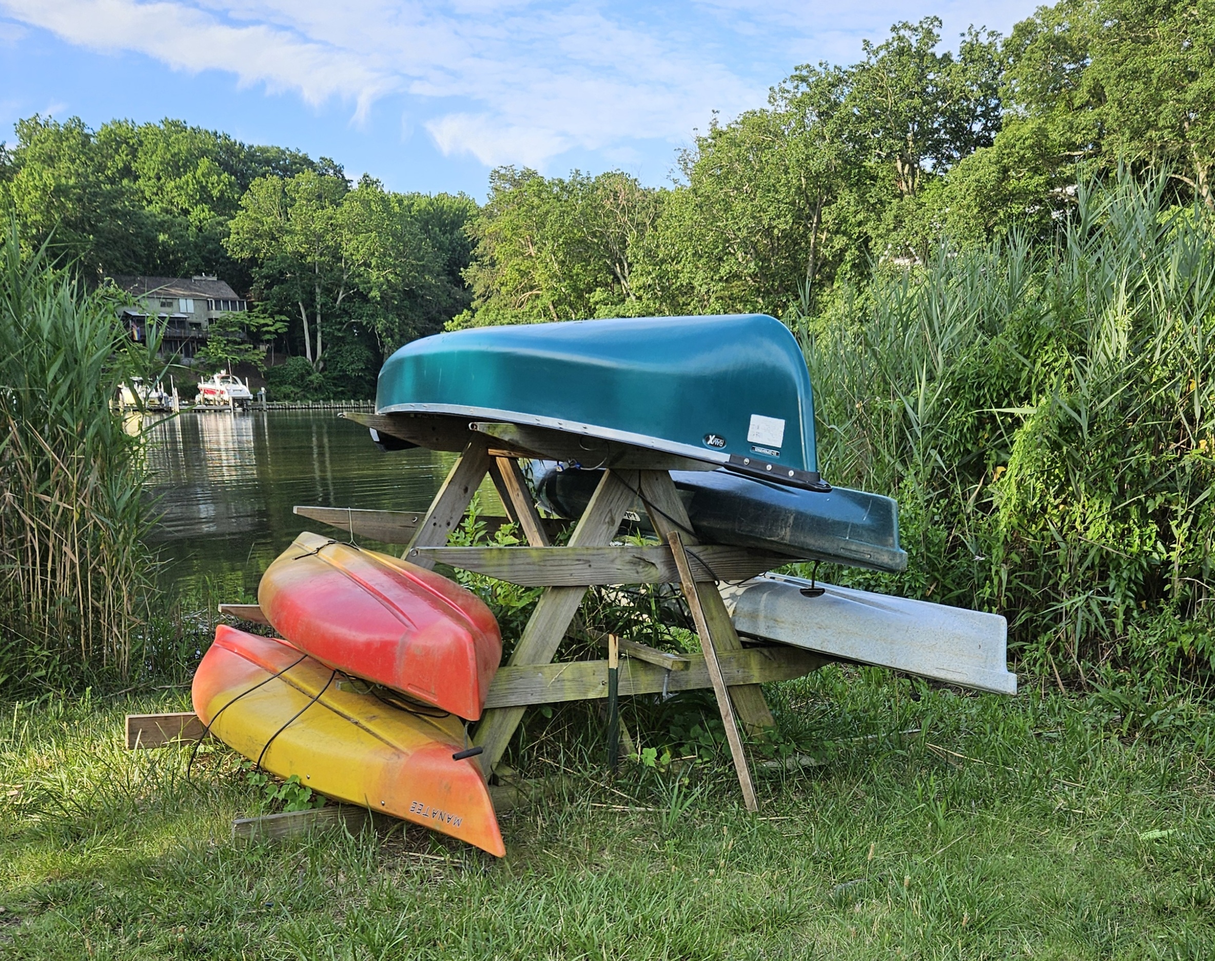 Kayak Rack | Edgewater Beach Corporation