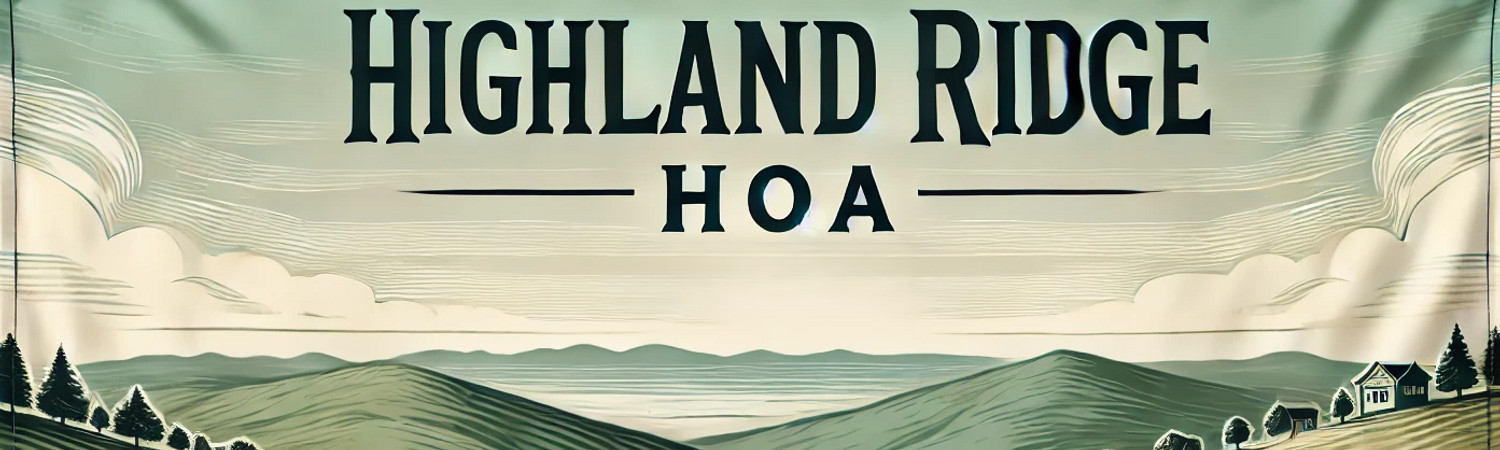 Online Payments | Highland Ridge HOA